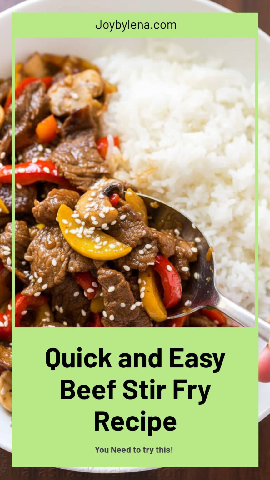 Quick and Easy Beef Stir Fry Recipe – Joy By Lena